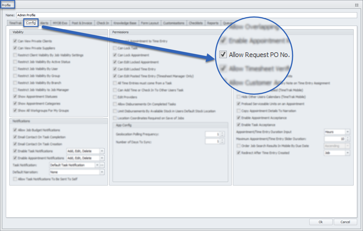 Tip: Request PO Number