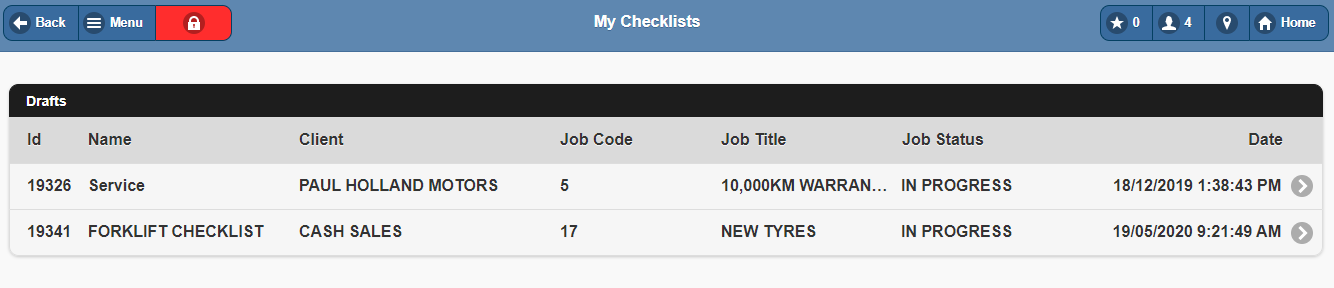 User Guide: Checklists in TimeTrak 23.1 to 25.1
