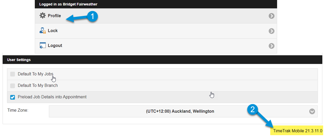How to check your Version of TimeTrak